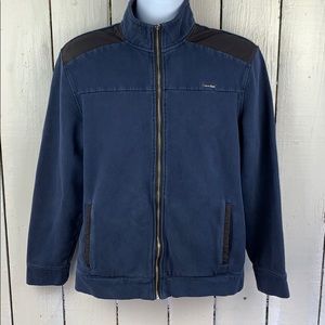 Calvin Klein | Jackets & Coats | Calvin Klein Blue Jacket | Poshmark